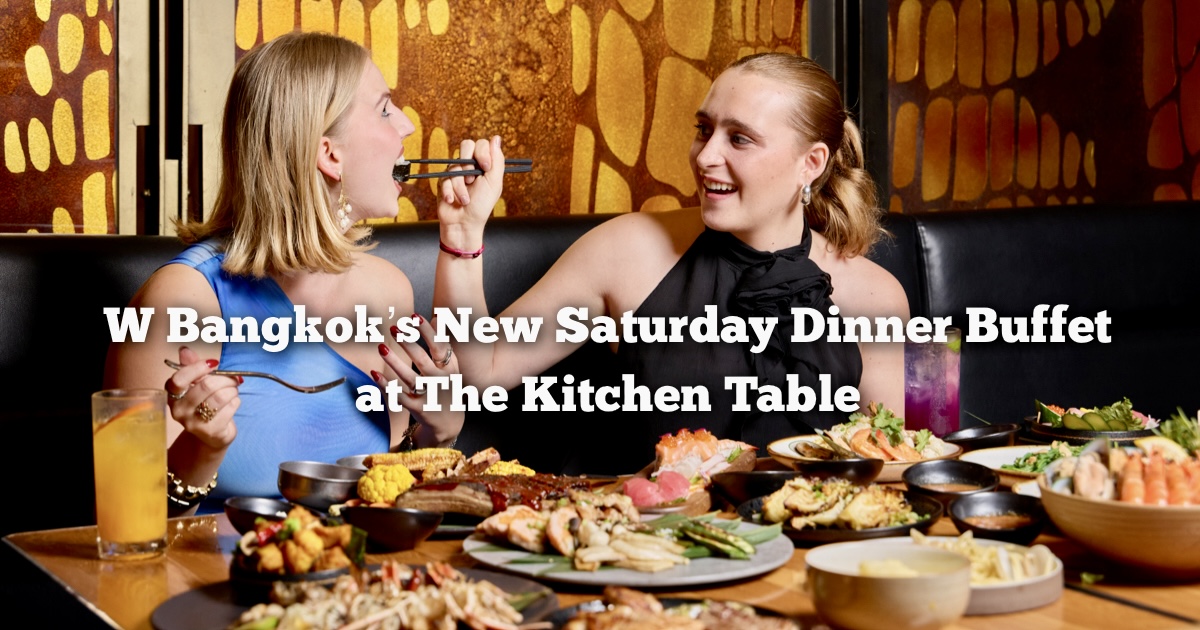 New Saturday Dinner Buffet at The Kitchen Table